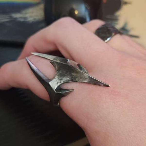 Flame Ring - 925 Sterling Silver - Handmade - Etsy