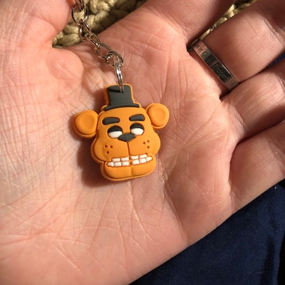 Five Nights at Freddy's Keyrings/keychains Gaming Cartoon Cute Emo Kids ...