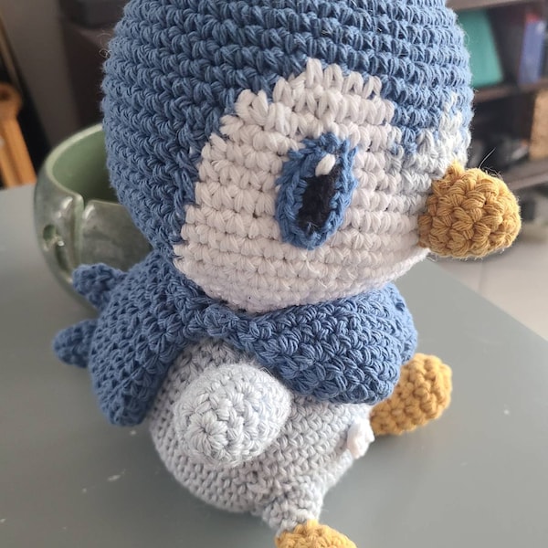 Piplup Amigurumi Crochet Pattern: Penguin Doll (PDF Pattern) - Etsy
