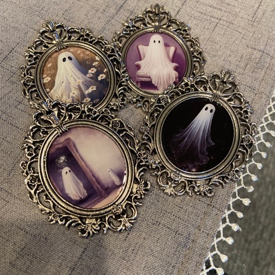 Tiny Baroque Framed Rustic Ghost Portrait 2x3 Inches - Etsy