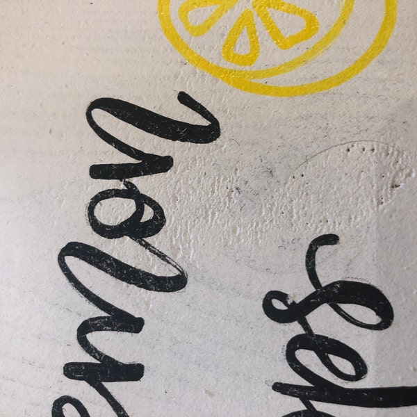 Where Troubles Melt Like Lemon Drops, Lemon Kitchen Sign, Lemon Kitchen ...