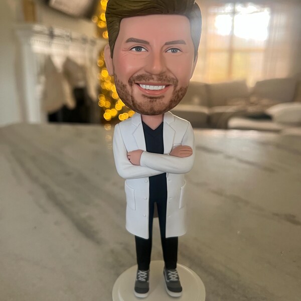 Custom Judge Bobblehead, Personalized Judge Bobbleheads Male, Custom ...