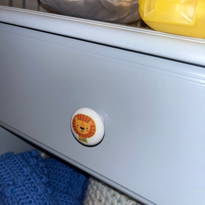 Rabbit Theme Drawer Knobs, Safari Animal Nursery Room Drawer Handles ...