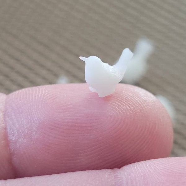 1:24 Scale Birds (3) Kit * Dollhouse Miniature * O Scale / Gauge * 3D ...