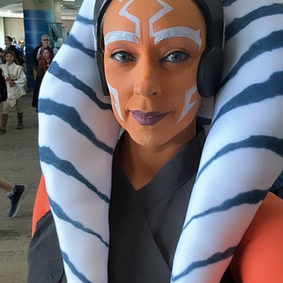 Ahsoka Face Marking Stencils - Etsy