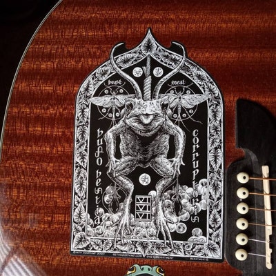 Insect Nun Black Metal Demon Back Patch - Etsy