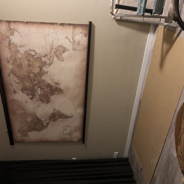 Vintage Space Map Showing Planetary System, Accurate Details, Star Map ...