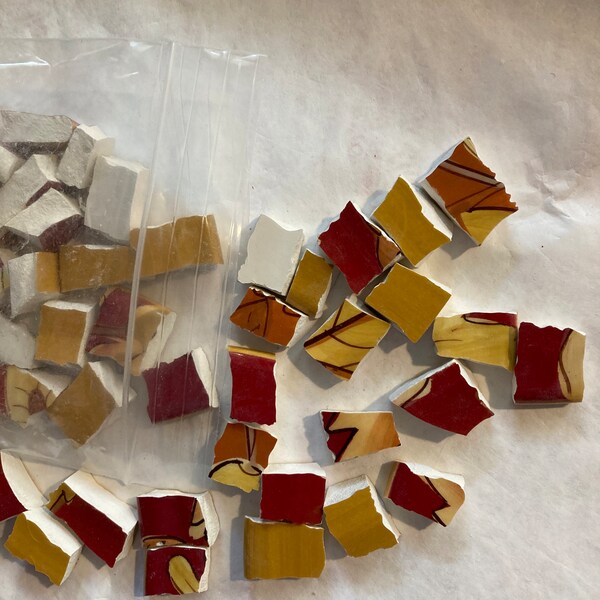 500 Mixed Pattern China Mosaic Plate Tile FREE Shippingtiles - Etsy
