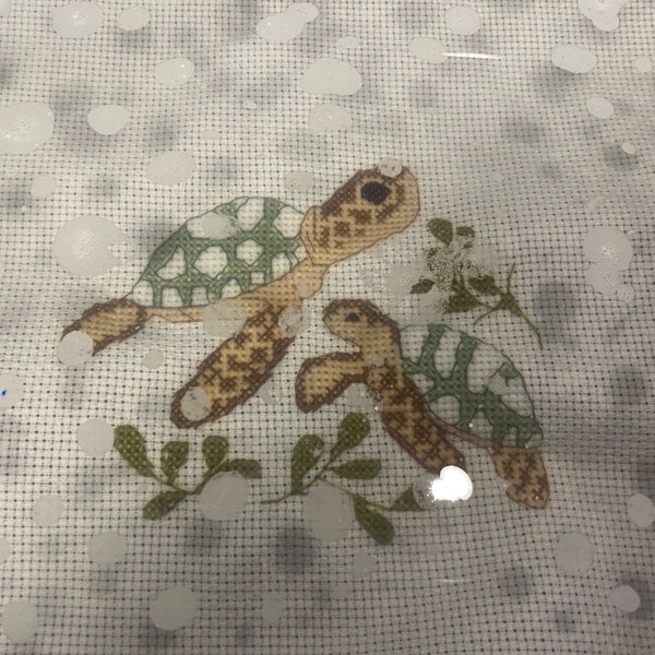 Turtle Needlepoint Pattern, Nautical Needlepoint, Turtle Cross Stitch ...