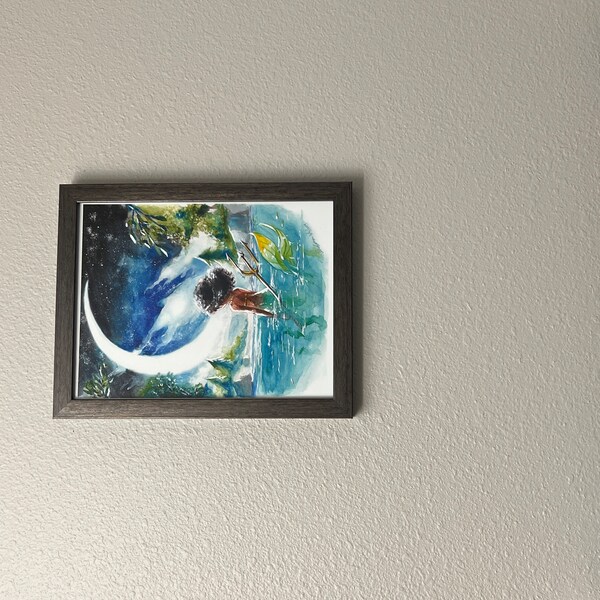 Beautiful Black BALLERINA Art Print, Signed, Numbered, African American ...