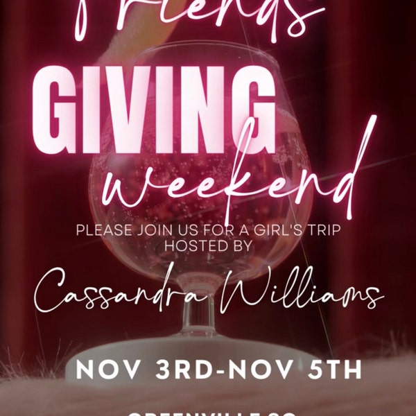 Digital Girls Trip Itinerary, Itinerary Template, Travel Itineray ...