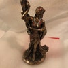 Vintage Oya Mini Statue Small Orisha of Winds, Lightning, Death and ...