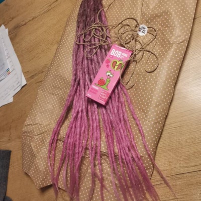 Pink Dreads DE Dreads Hot Plum Dreadlocks Crochet Dreads - Etsy