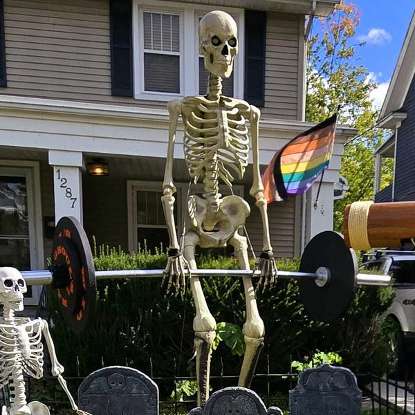 1 Set of TWO Skellbows, Customize Your 12 Foot Skeleton Poses for More ...