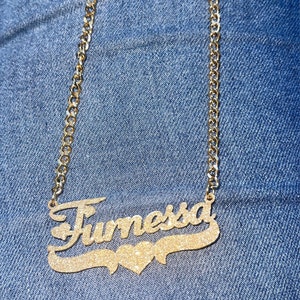 Custom Character Name Necklace Cartoon Necklace Minnie Mouse | Etsy