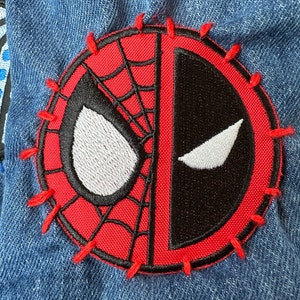 Spider-gwen Gwenom Chest Logo Iron-on Embroidered Patch - Etsy