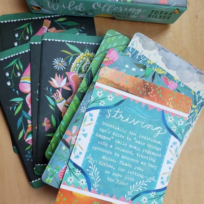 Wild Offering Oracle Cards Illustrated by Katie Daisy Written by Tosha ...