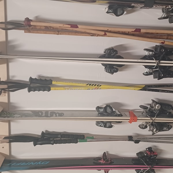 The APRES Vertical Ski Storage Rack - Etsy