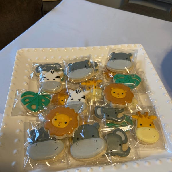 Dino Baby Shower Cookies | Hatching Soon Cookies - Etsy