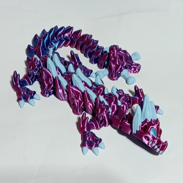 Lightning Bolt Dragon 3D Printed 45cms Long - Etsy