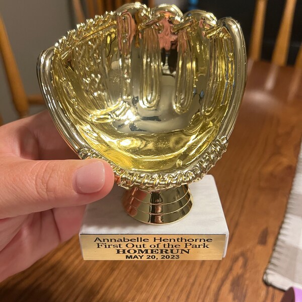 SOFTBALL Display, HOME RUN or Game Holder, Autographed Ball Display - Etsy