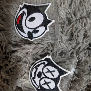 Black Cat Patches Iron on Patches Cat Iron on Patch Patches | Etsy