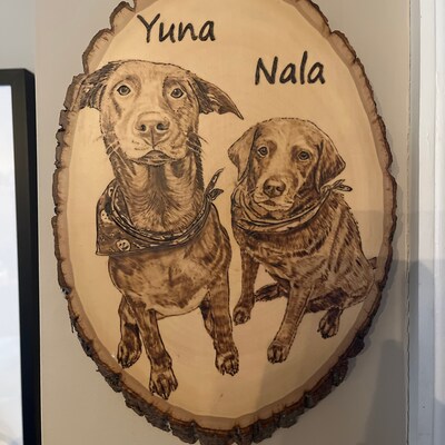 Personalized Family Tree Pyrography Plaque Custom Wood Burning Art - Etsy