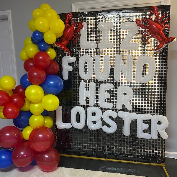 16" White Letter and Numbers Balloons - Create Your Balloon Banner ...