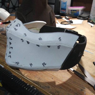 Face Mask Base Foam Template - Etsy