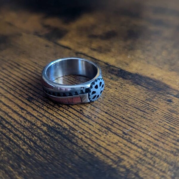 The Watchman Midnight A Titanium Rack and Pinion Wearable Machine in a ...