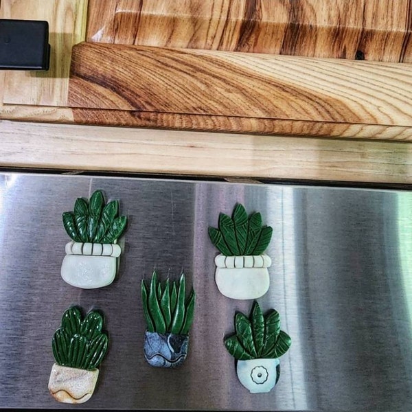 Plant Magnets - Etsy
