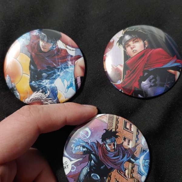Wiccan/billy Kaplan Comic Book Button 3 Pack - Etsy