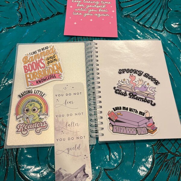 Reusable Sticker Book, Adult Sticker Books, Bookish || Fantasy ...