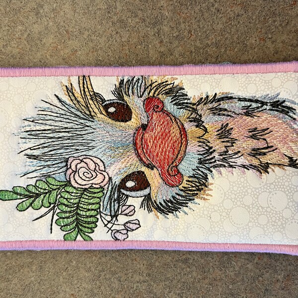 EMU GLASSES CASE - Bird, Emu Embroidery, Glasses, Case, Handmade - Fits ...