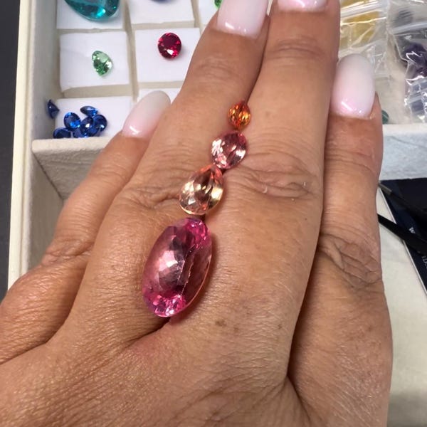 AAA 11x11 MM Flawless Pink Madagascar Morganite Loose Cushion Gemstone ...