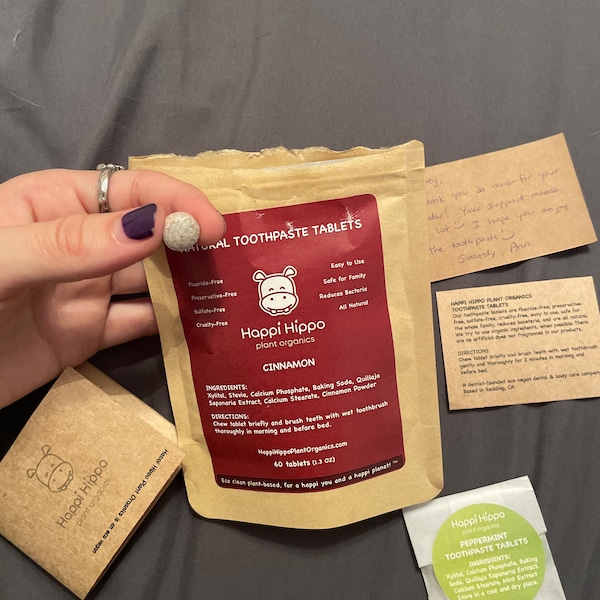 3 Month Supply Sustainable Total Oral Health Box Bamboo Toothbrush ...