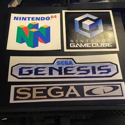 Sega Genesis Video Game System Logo Vinyl Decal Sticker 1990s - Etsy