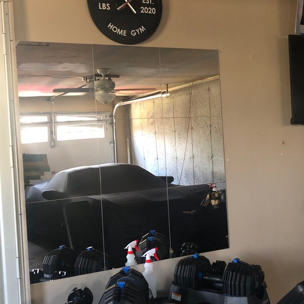 Weight Plate Custom Text Clock | Customizable 3D Printed Gift for ...