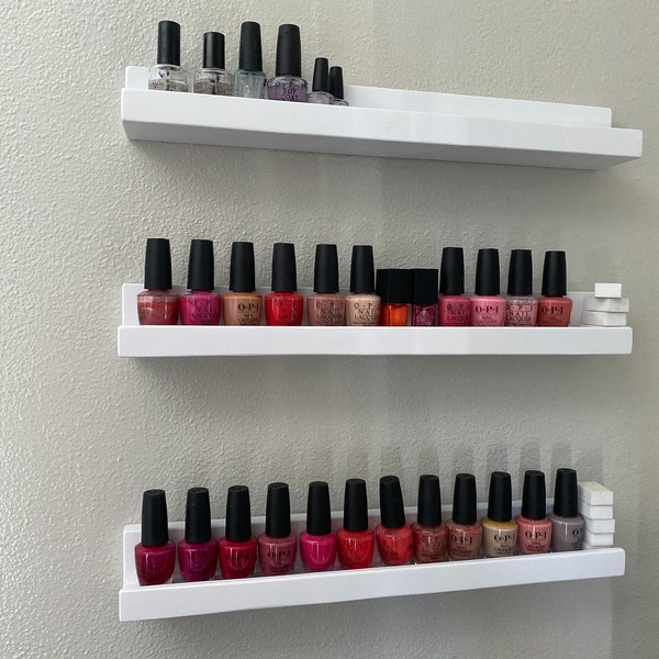 Ultra Narrow 12", 14", 16", 18 Inch Floating Ledge Shelf, Picture Ledge ...