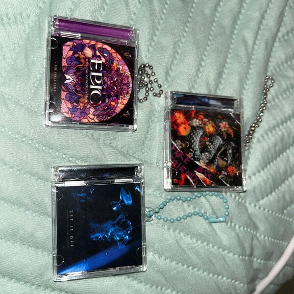 Custom Mini Album CD Keychain With NFC – Play Your Favorite Music ...