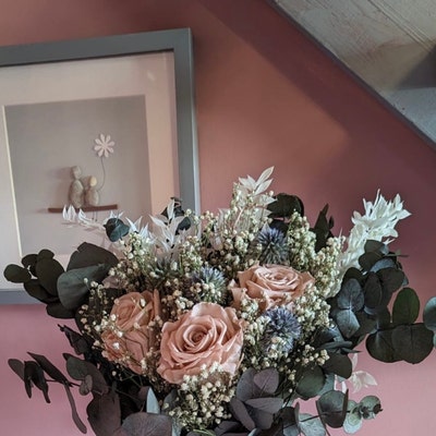 Clarissa Dried Flower Bouquet - Etsy