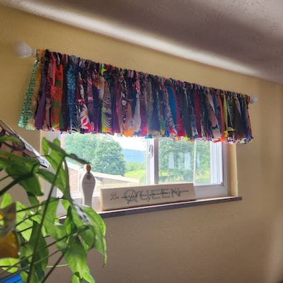 Bohemian, Gypsy Rag Curtains Outside United States Shipping Available ...