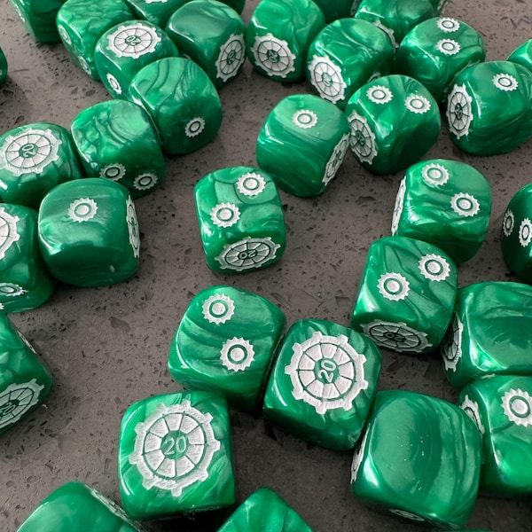 Fallout Nuka Cola 2d20 Dice 6x D6 - Etsy
