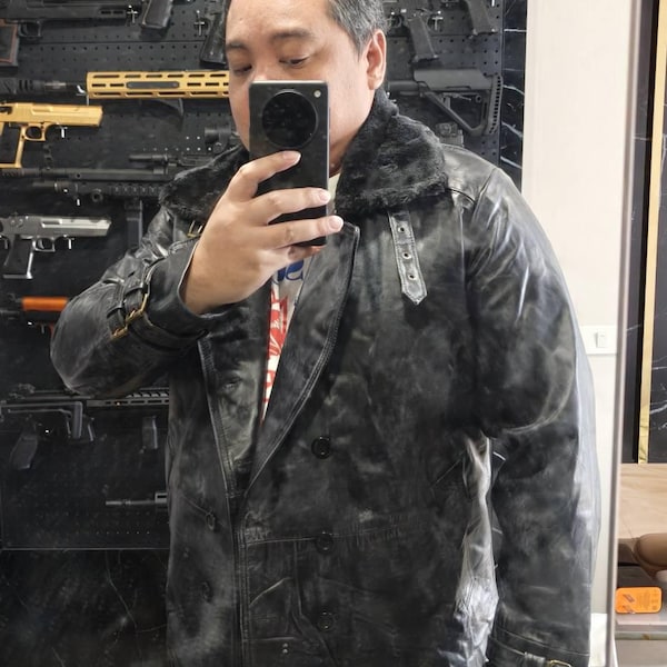 Leon S Kennedy RE9 Jacket, Leon Requiem Black Leather Jacket, Resident ...