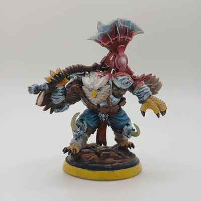 Ogre With Mace 28mm & 32mm Scale 73mm Tall Dungeons and Dragons ...