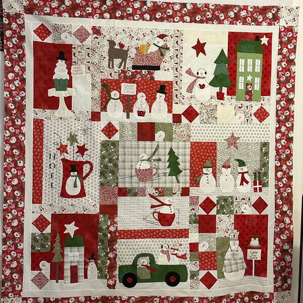 Town Square Fabric Cafe Donna Robertson Quilt Book Quilt Pattern Make ...