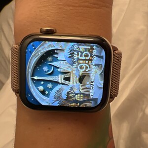 Colorful Elephant Paper Art Apple Watch Face Background, Craft Theme ...