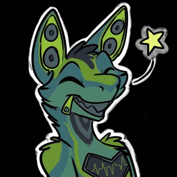 Character OC Digital Art Cat Dog Hyena Base - Etsy