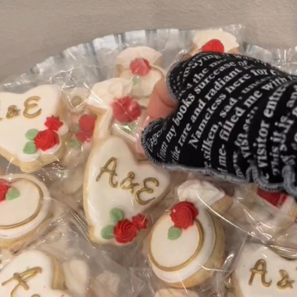 Floral Bridal Shower Cookies ,sugar Cookies, Mini Cookies ,miss to Mrs ...