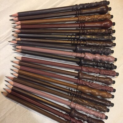 Set of 3-10 Wizard Pencil Wands/pencil Wands/wands/wizard Wands/witch ...